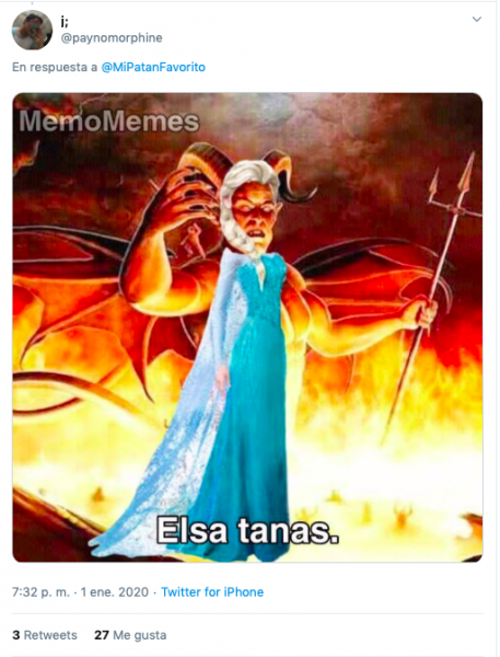 Los mejores memes de Elsa para empezar el 2020 - Homosensual