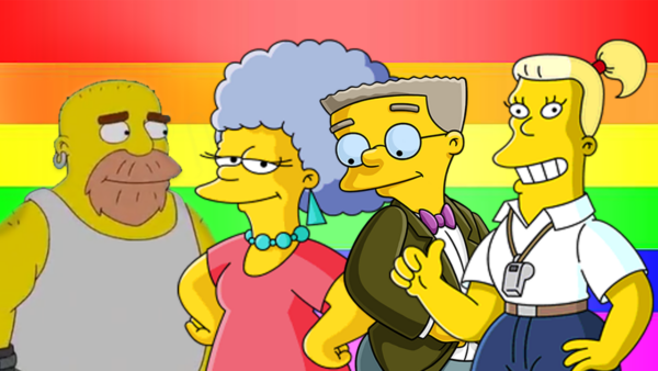 Estos son los personajes LGBT+ de Los Simpson - Homosensual