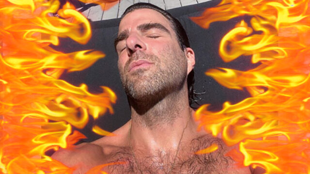 Zachary Quinto sorprende con ardiente foto en Speedo - Homosensual