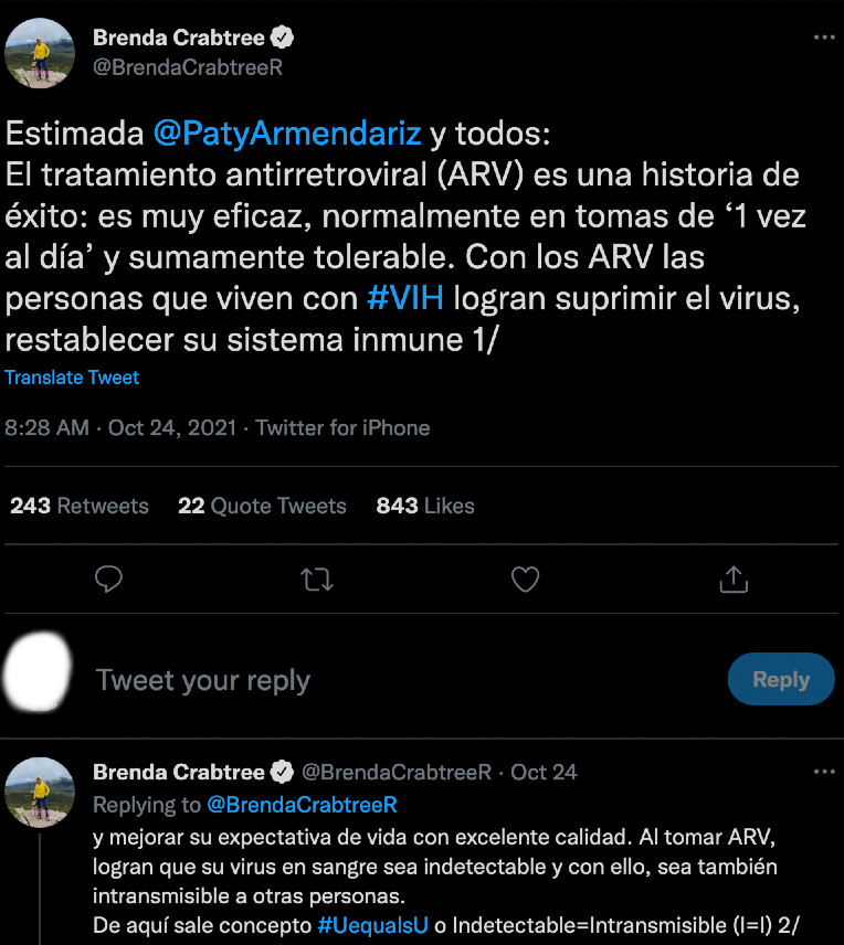 Infectóloga explica en qué consiste el tratamiento ARV - Homosensual