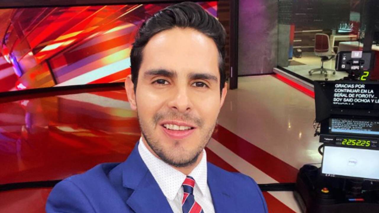 Conoce a Said Ochoa, conductor gay de Foro TV - Homosensual