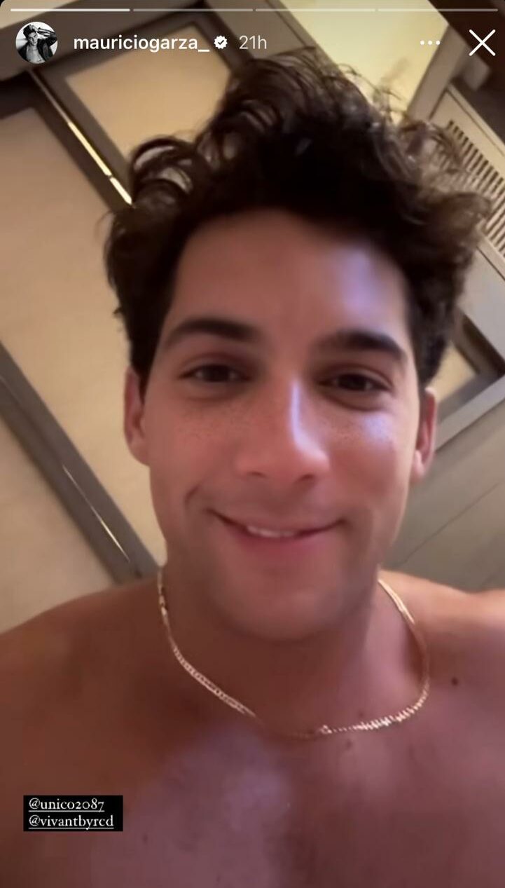 Mauricio Garza presume cuerpo de infarto en la Riviera Maya - Homosensual